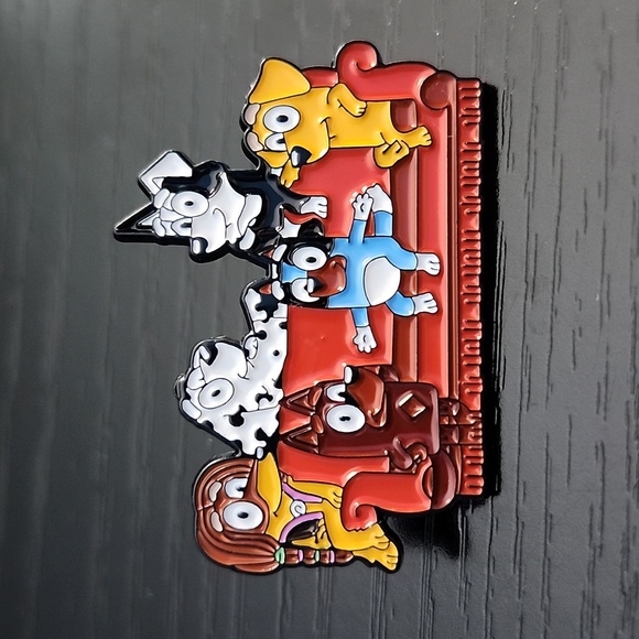 Disney | Jewelry | Disneys Bluey And Friends Inspired Enamel Pin | Poshmark